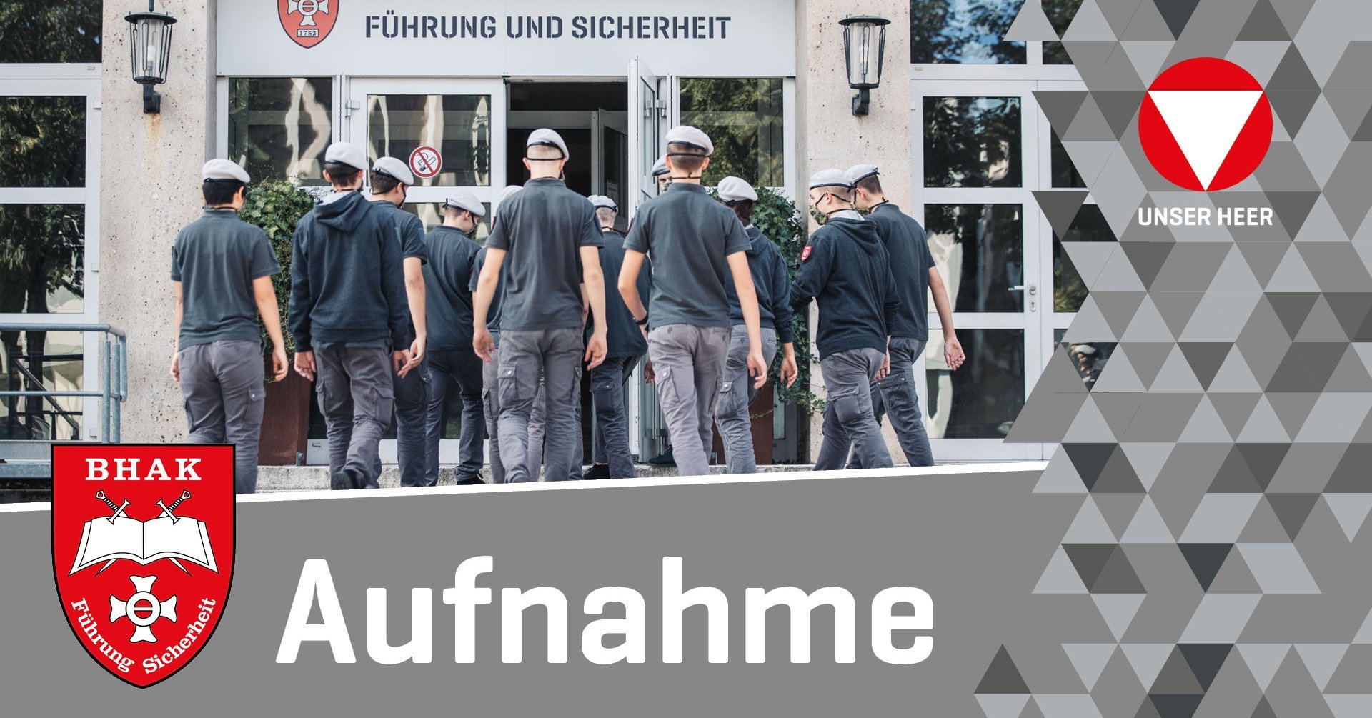 MilAk: Aufnahme BHAK für Führung und Sicherheit